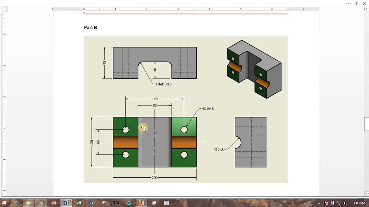 Lab 2 Basic Part Modeling part b