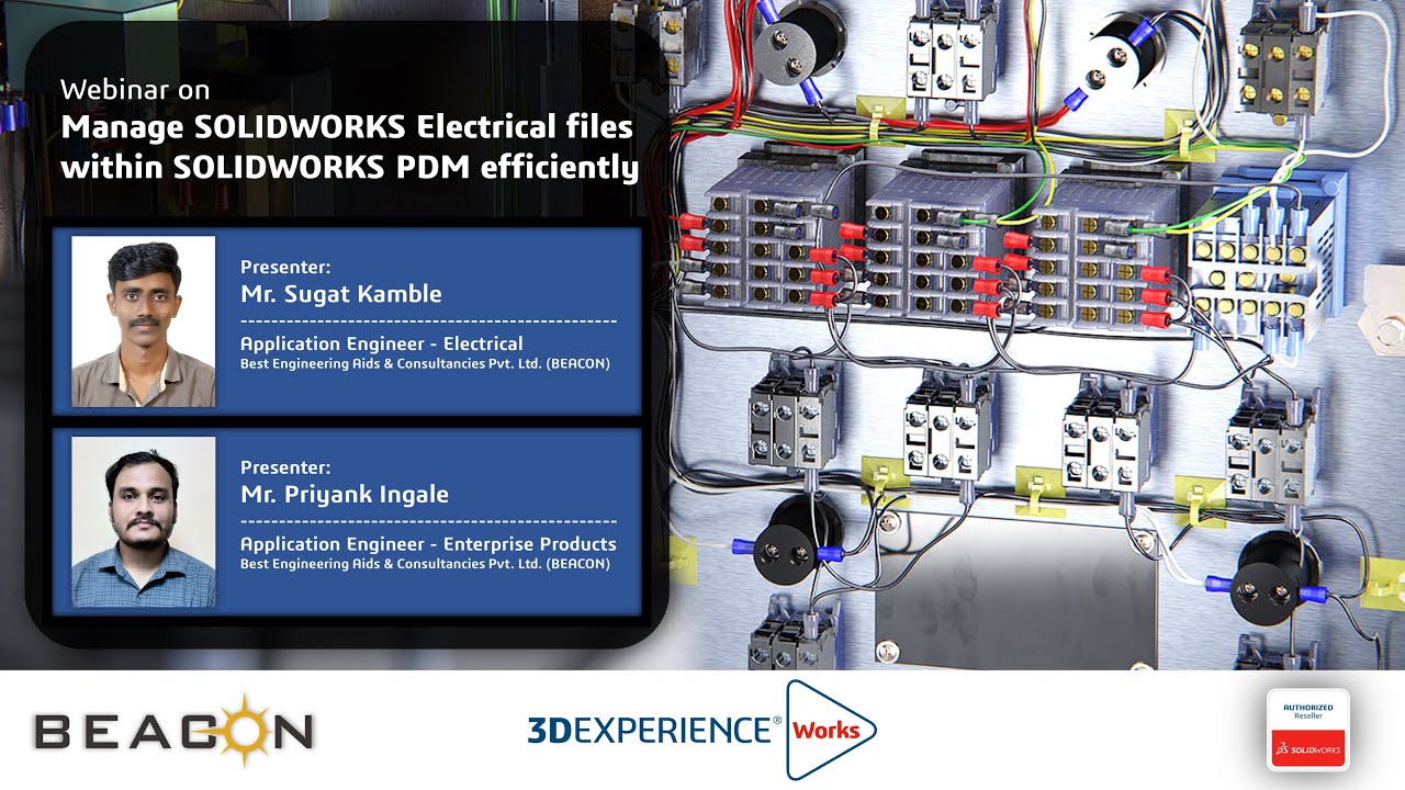 Manage SOLIDWORKS Electrical files within SOLIDWORKS PDM efficiently