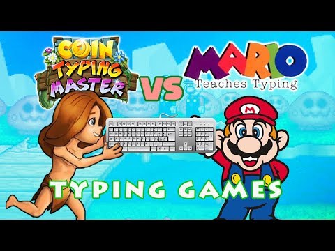 Typing Games: Coin Type Master vs Mario Teaches Typing