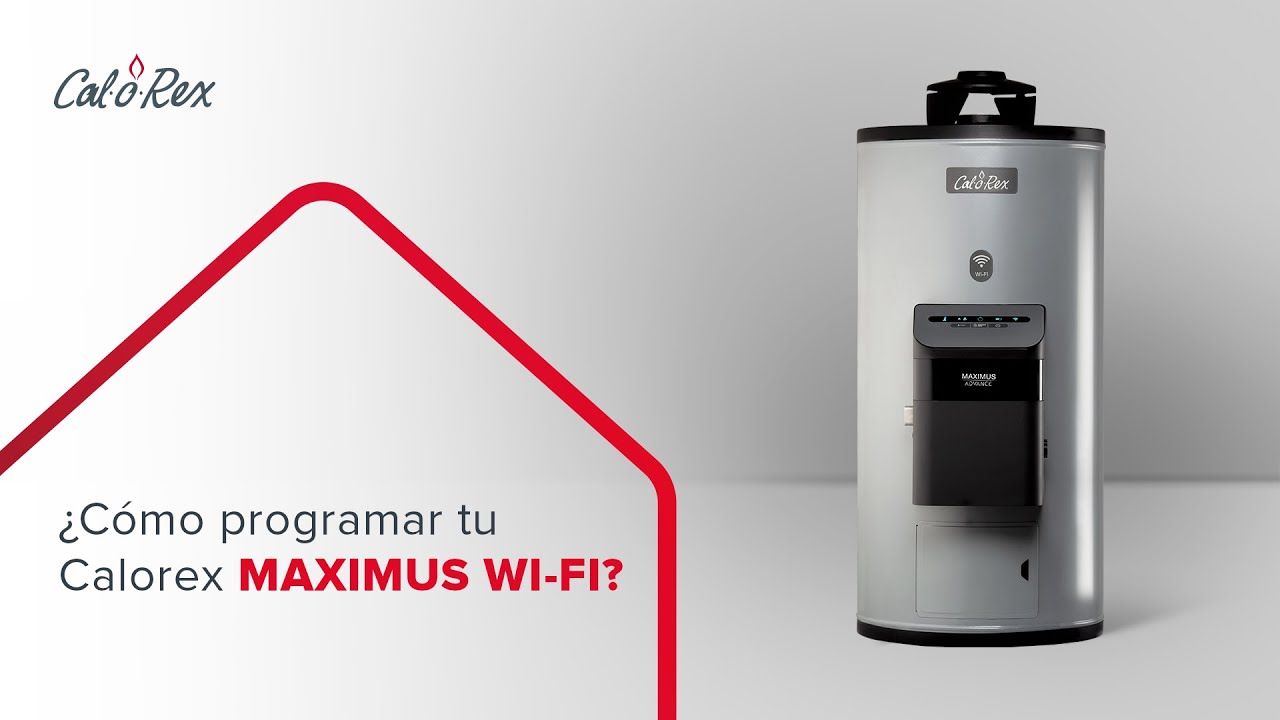 ¿Cómo programar tu Calorex MAXIMUS WI-FI?