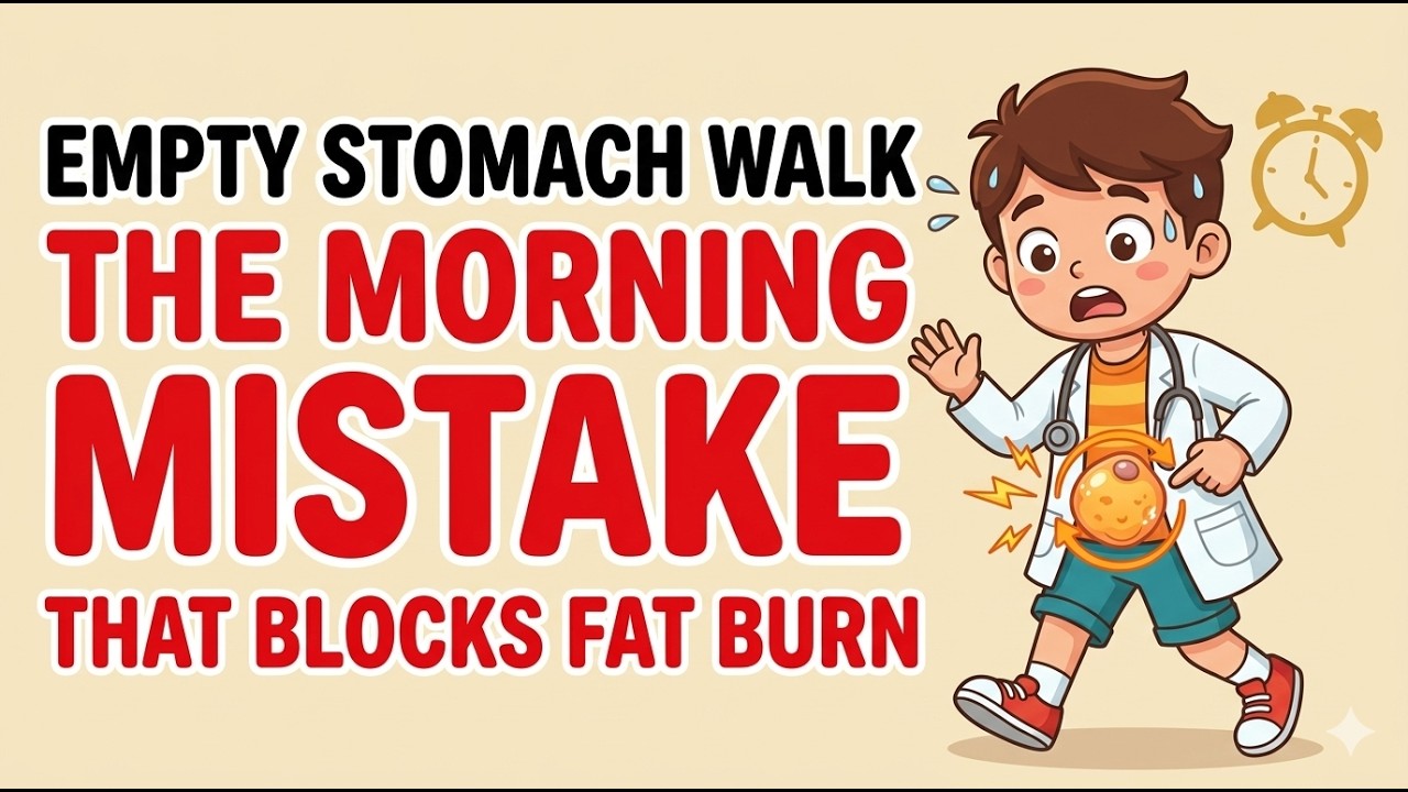 What Happens to Belly Fat When You Walk on an Empty Stomach | New Study