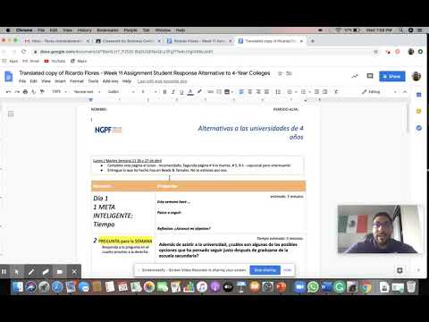 How to Translate Google Documents (Spanish)