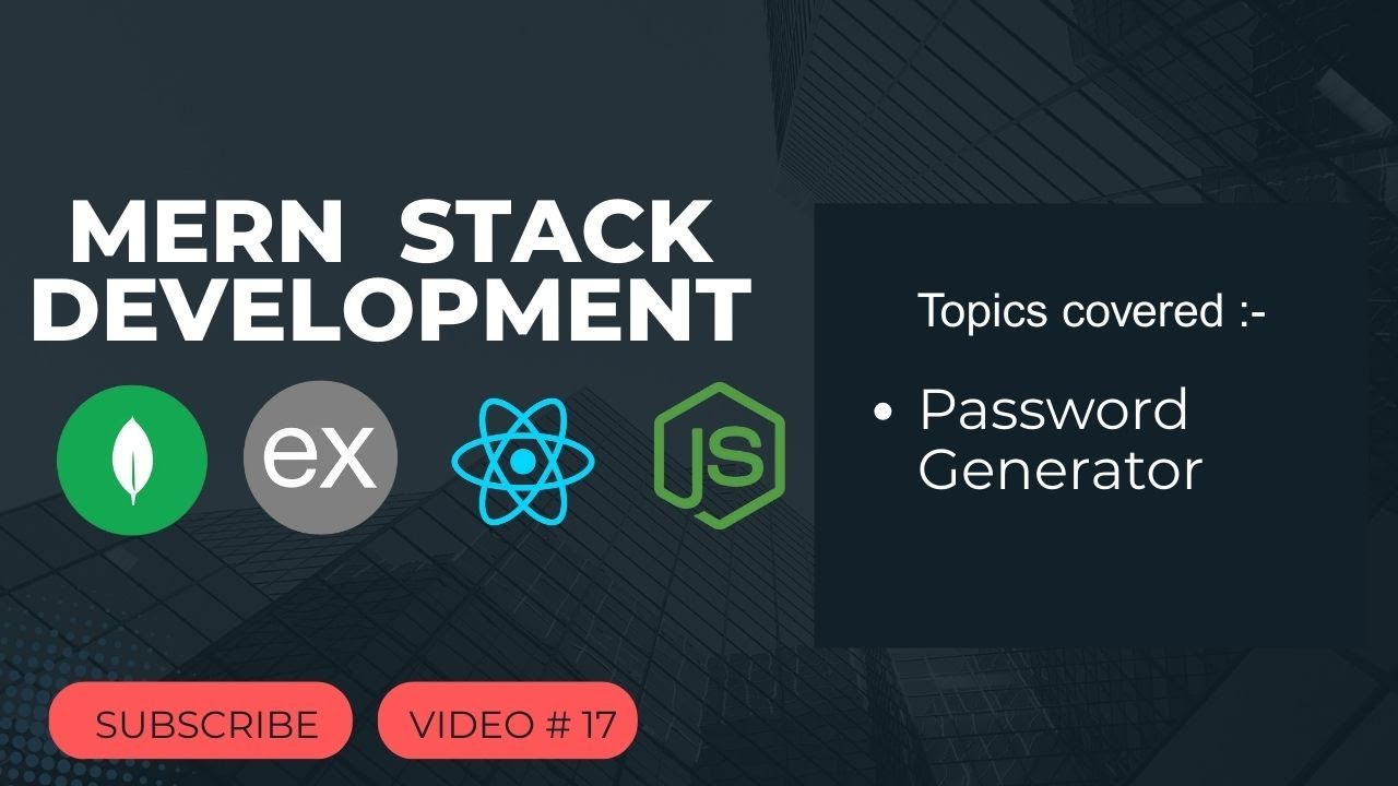 React JS #17: Password Generator Tutorial | Generate & Copy Passwords Easily