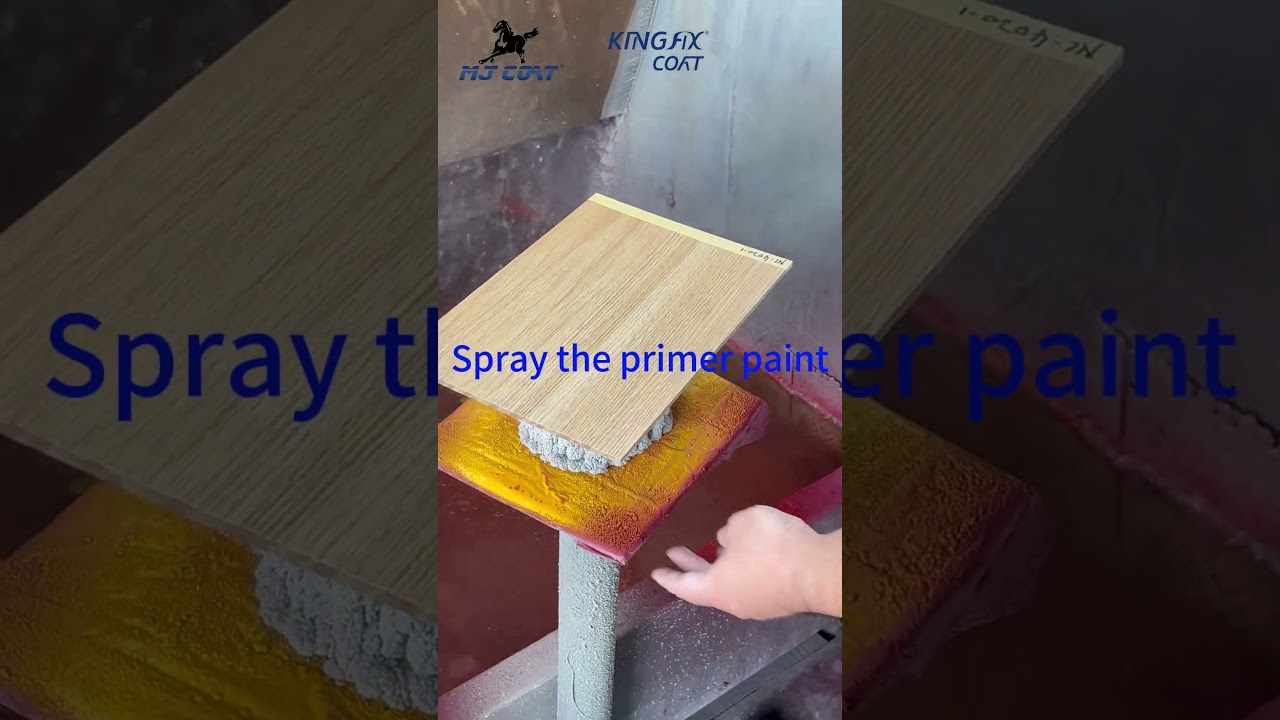 MJ Coat furniture paint: NC clear transparent primer VS NC high solid transparent primer.