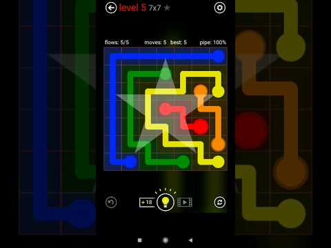 How to Master flow free game 7×7 level 5