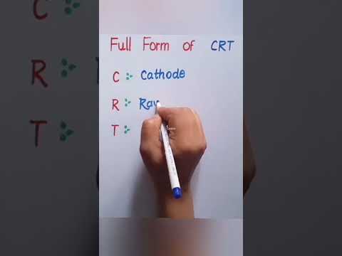 Full form of CRT#important #fullform #gk #gyaan #shorts