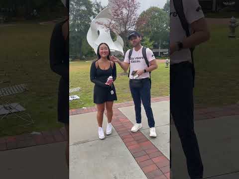 We made it to Georgia Tech! We’re asking students what the easiest engineering major is for $$