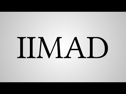 What Does "IIMAD" Stand For?