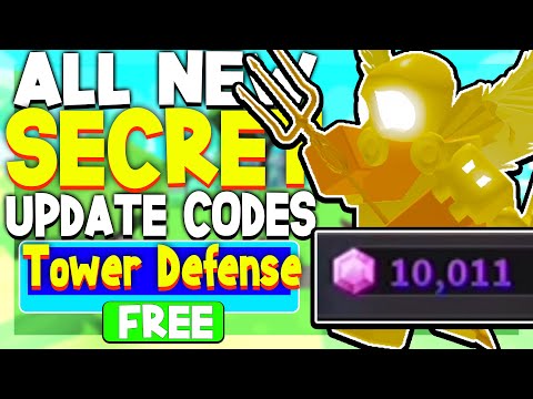 Tower Defense Simulator (AUGUST 2021) ALL *NEW* SECRET OP CODES!? Roblox Tower Defense Simulator