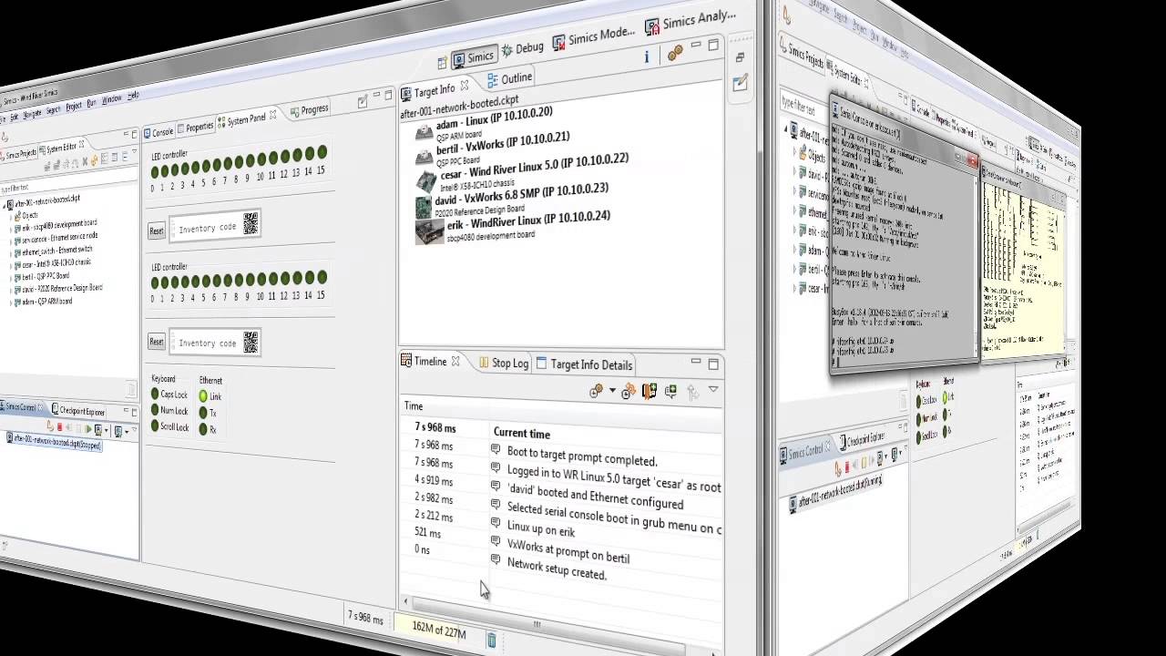 Simics Network Simulation