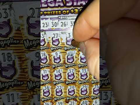 PA Lottery MEGA STACKS ticket 5 quick reveal π°π