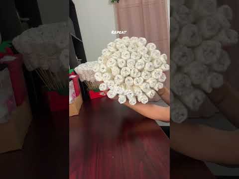 Diaper Bouquet Tutorial πΌπΆπ» #bouquet #babyshowergift #babygift #tutorial