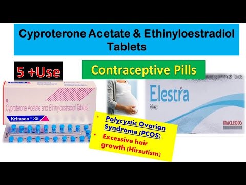 Cyproterone Acetate & Ethinyloestradiol Tablets use || Contraceptive pills ||