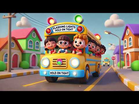 🚨 Flashing Lights, Hold On Tight! 🚦🎶 | Exciting Kids Rhyme About| Nursery Rhymes & Kids Songs