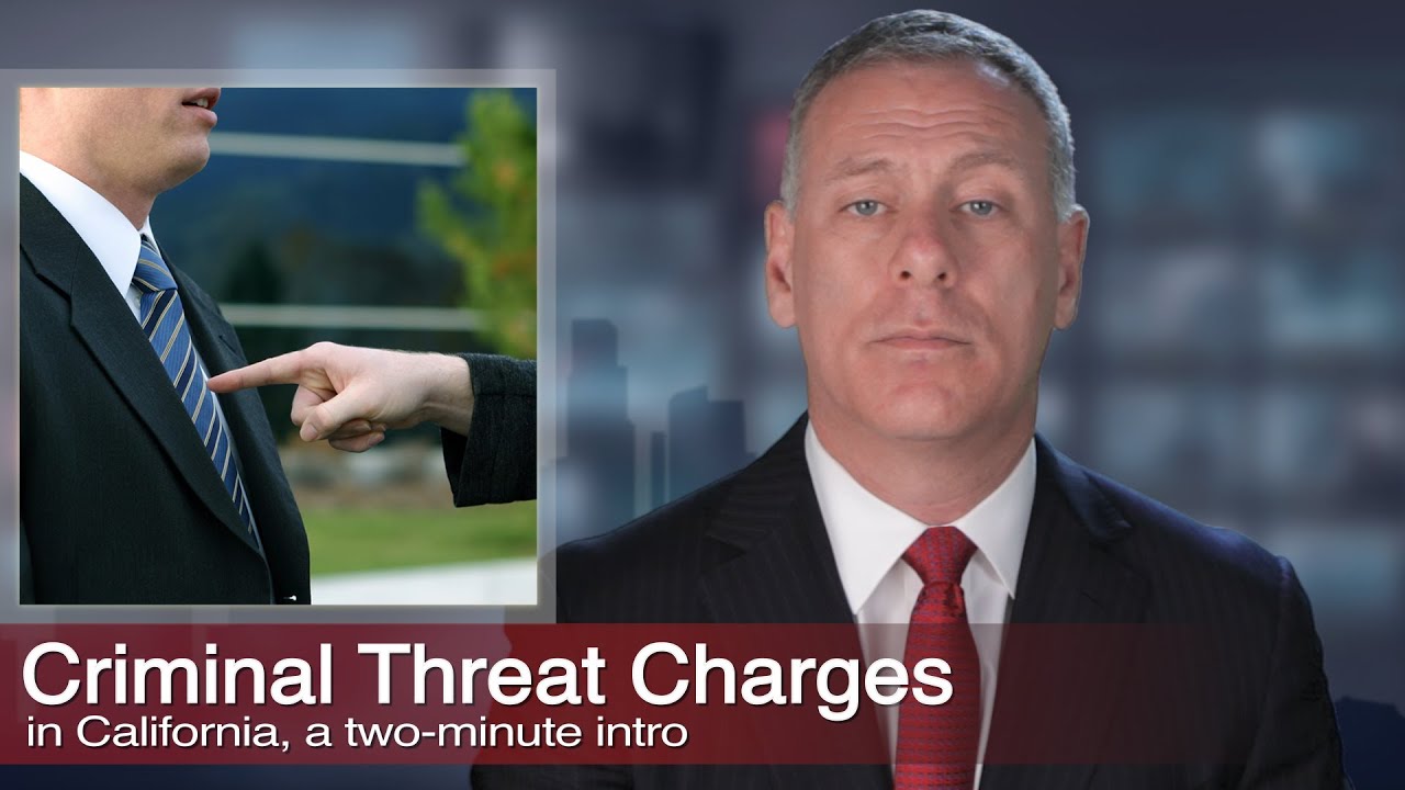 Los Angeles Criminal Threats Defense, Kraut Law Group