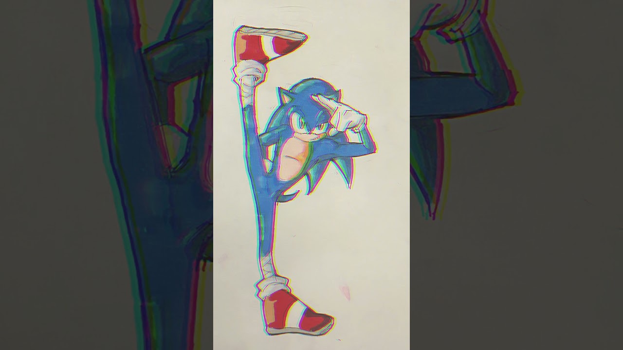 the big three x this trend #sonicthehedgehog #silverthehedgehog #shadowthehedgehog