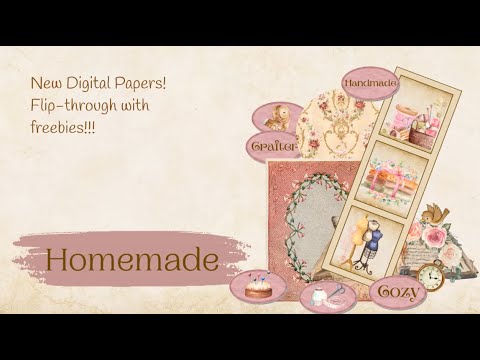 Homemade Digital Paper packs Flip-throughs!!! – Julie Worthington