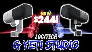 Logitech Yeti Studio Active Dynamic Supercardioid Broadcast XLR ...