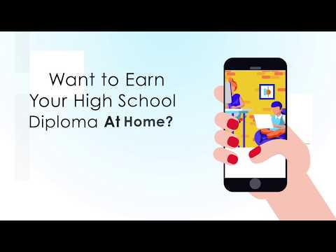 Earn your High School Diploma at home for free!