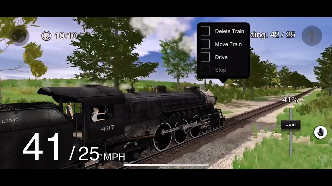 Trainz driver 3 steam passenger run
