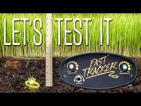 Testing the Bounty Hunter Fast Tracker Metal Detector on Buried Coins