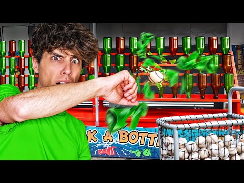 Playing The Most DANGEROUS Carnival Games That Exist!