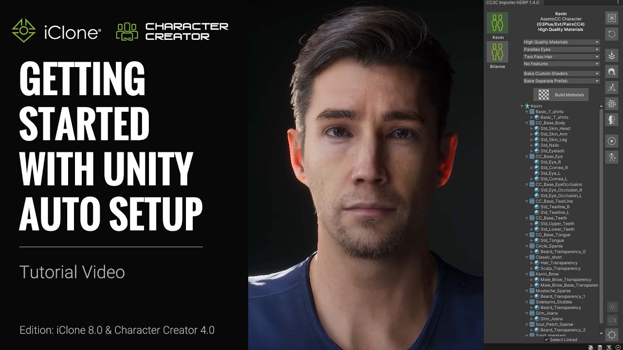 iClone 8 & CC4 Tutorial - Getting Started with Unity Auto Setup