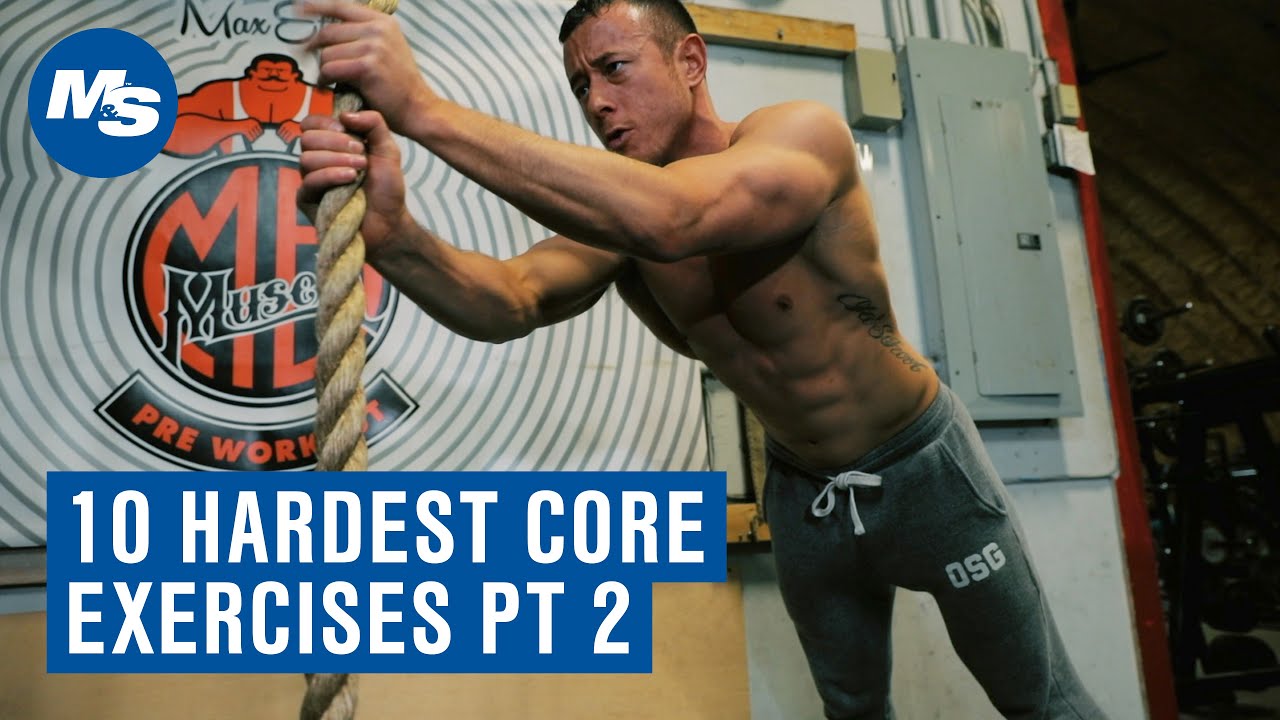 Top 10 Hardest Core Exercises Round 2 w/ Coach Myers