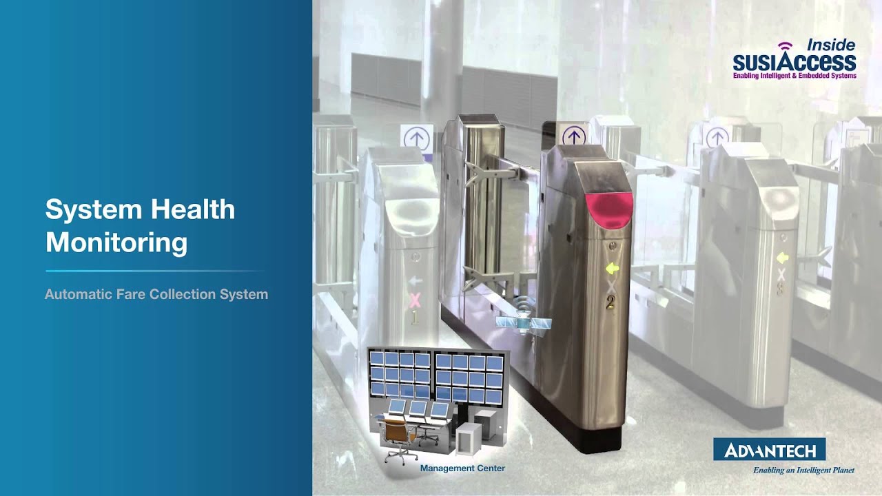 Advantech Automatic Fare Collection (AFC) system for Advanced Transportation Ticketing