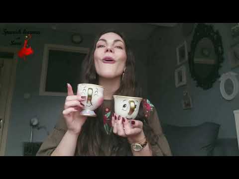 Spanish lesson - How to drink tea in Spanish? - Beauty and the Beast
