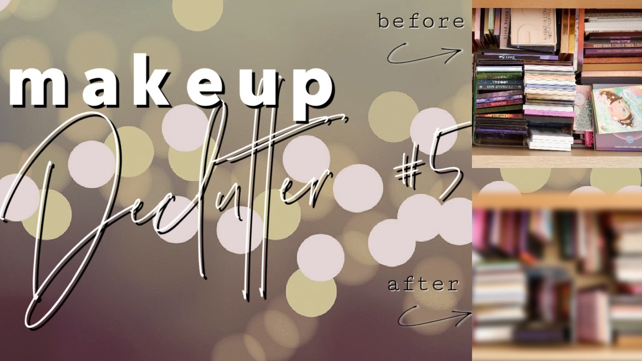 MAKEUP COLLECTION DECLUTTER 2026 // #5: eyeshadow palette collection