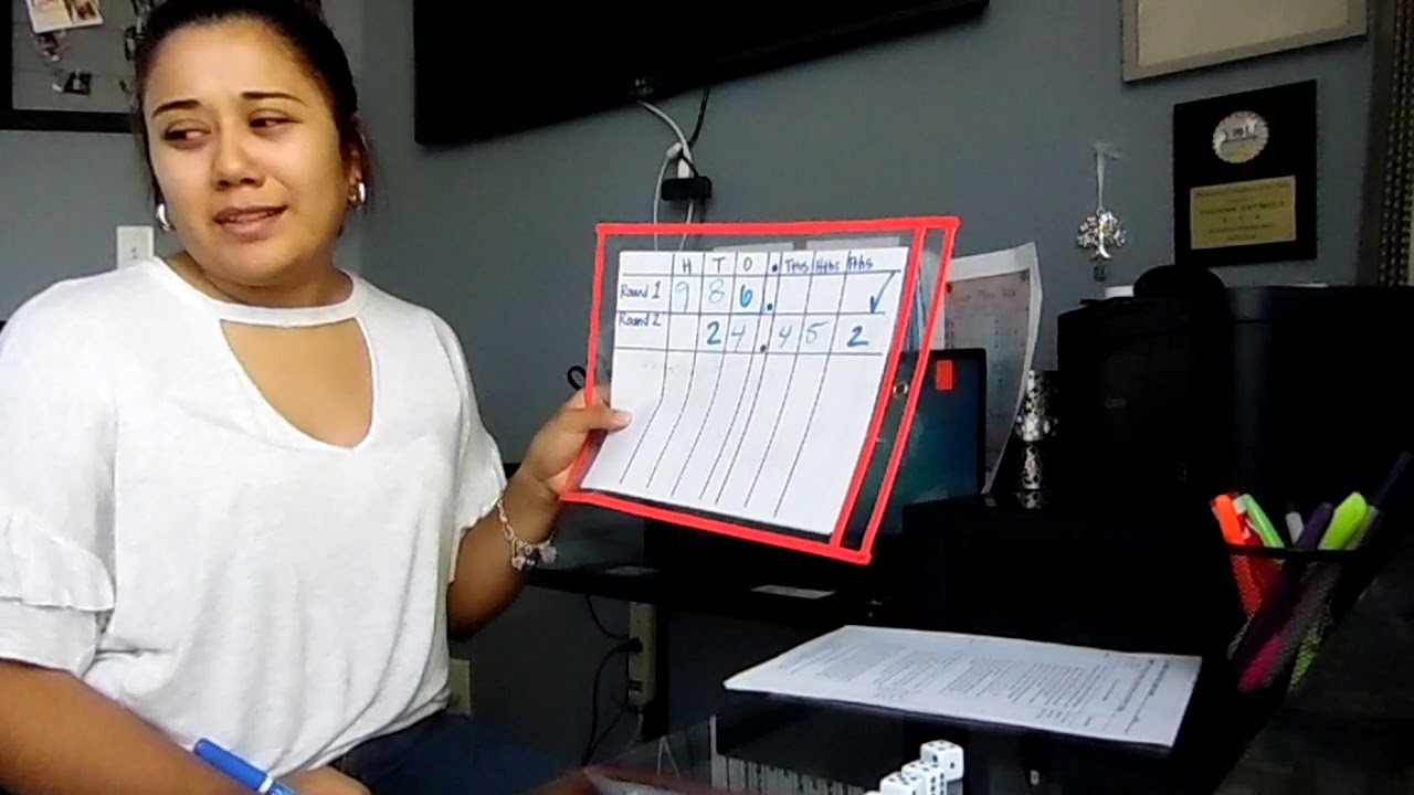 Decimal place value game