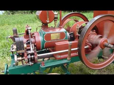 Wichterle & Kovarik, Stationärmotor,Standmotor,stationary engine,alter Motor,Bonefeld 2013