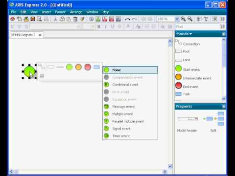 BPMN 2: Symbol variants of a start event