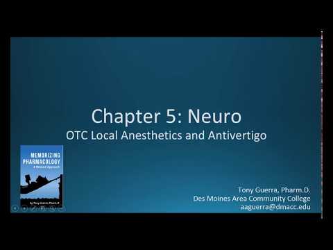 (CC) OTC Neuro Lidocaine vs Benzocaine (CH 5 NEURO NAPLEX / NCLEX PHARMACOLOGY REVIEW)