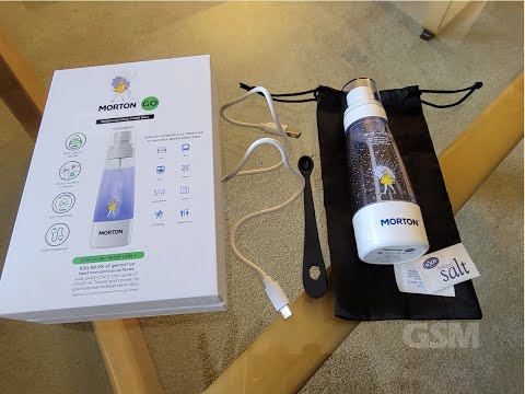 Make your own HOCl Disinfectant that's 99.9% effective at killing germs with Tap Water & Table Salt