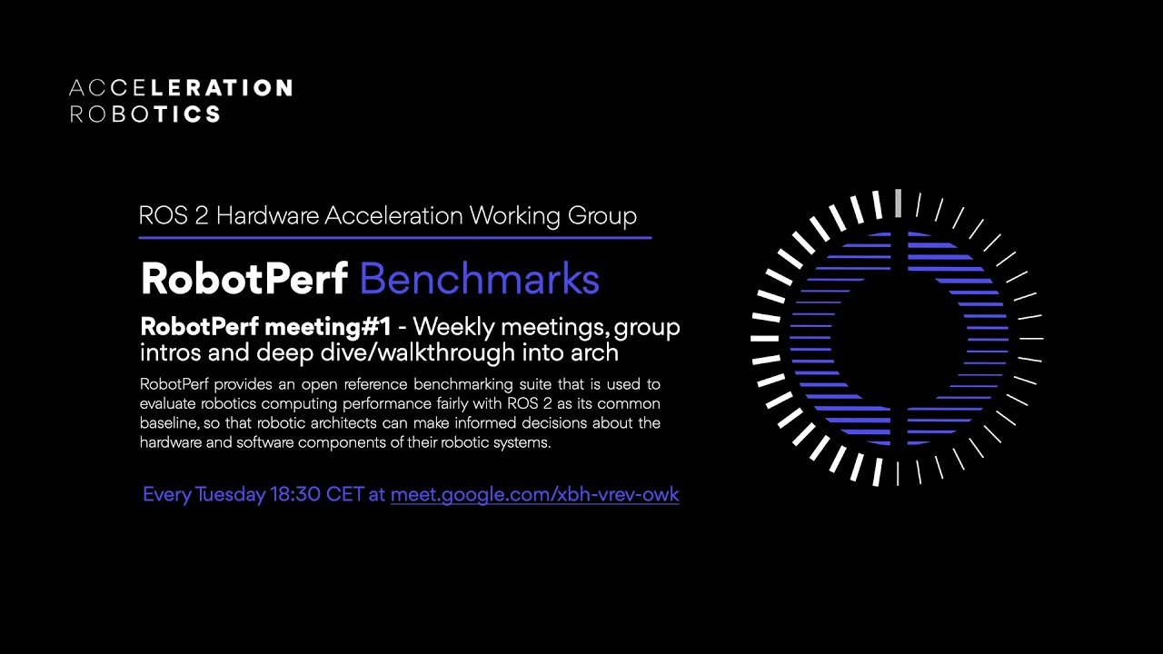 RobotPerf subproject - meeting#1