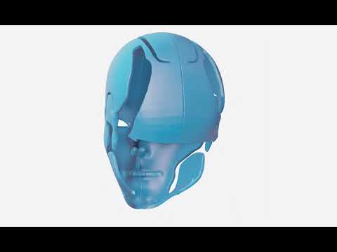 STL file 3d robot face 🤖 ・3D printing template to download・Cults
