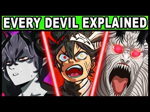 All 15 Devils and Their Powers Explained! | Black Clover Every Devil Including Astaroth, Liebe, Baal
