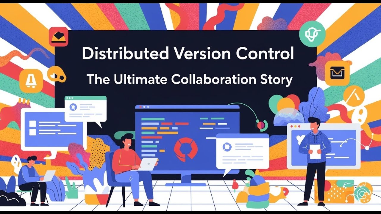 Distributed Version Control Made Simple | Understand Branches, Merges and Versions