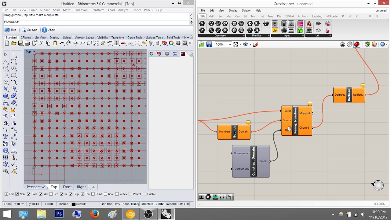 Grasshopper Tutorial Part 4: Attractor Points