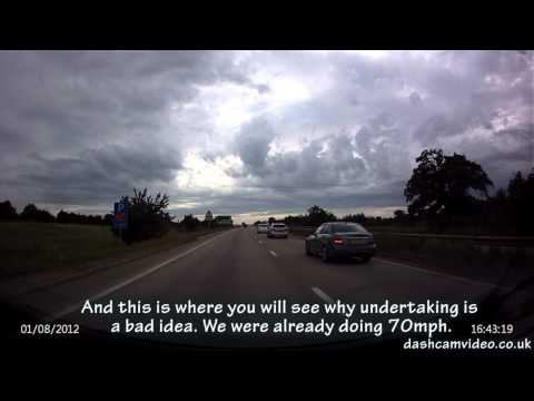 Tony's Dashcam - Why undertaking is a bad idea #196