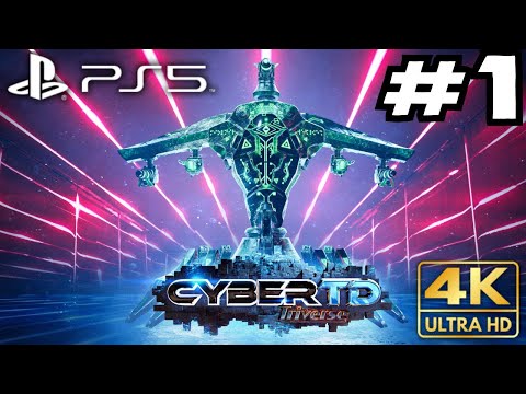 CyberTD Gameplay Part 1 | PS5 | 4K HDR (No Commentary Gaming) | Cyber TD