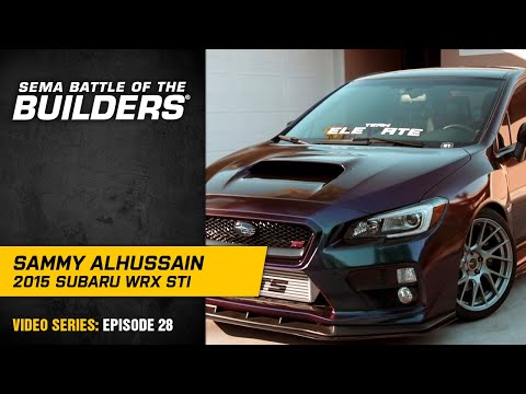 Subaru WRX STI is up against the SEMA crunch