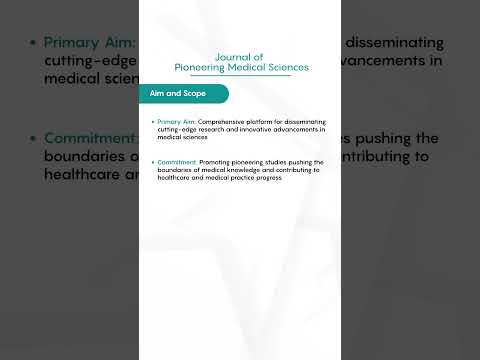 Journal of Pioneering Medical Science