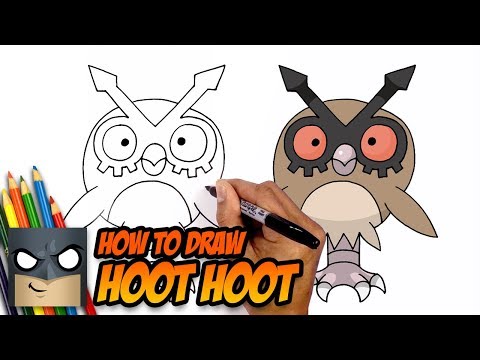 How to Draw Hoot Hoot | Pokemon | Step-by-Step Tutorial – Kevin Perkins ...