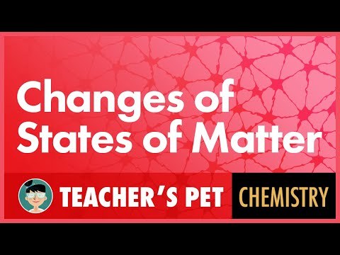 Changes of States of Matter