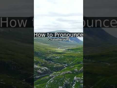 ScotRail annoncement; How to pronounce Chatelherault