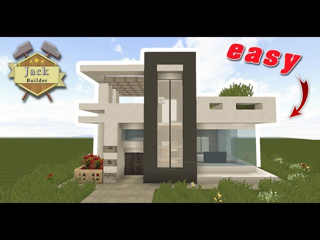 Modern Compact House Minecraft Map