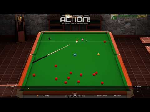 ShootersPool: Replay | Beautiful top spin in snooker (with training cue ball)